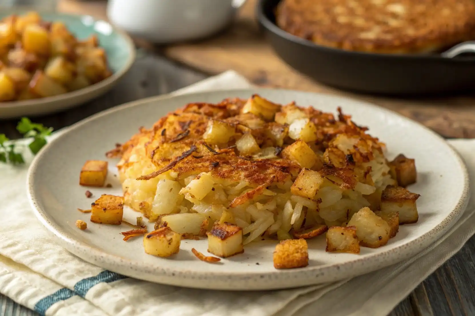 Homemade Crispy Hash Browns