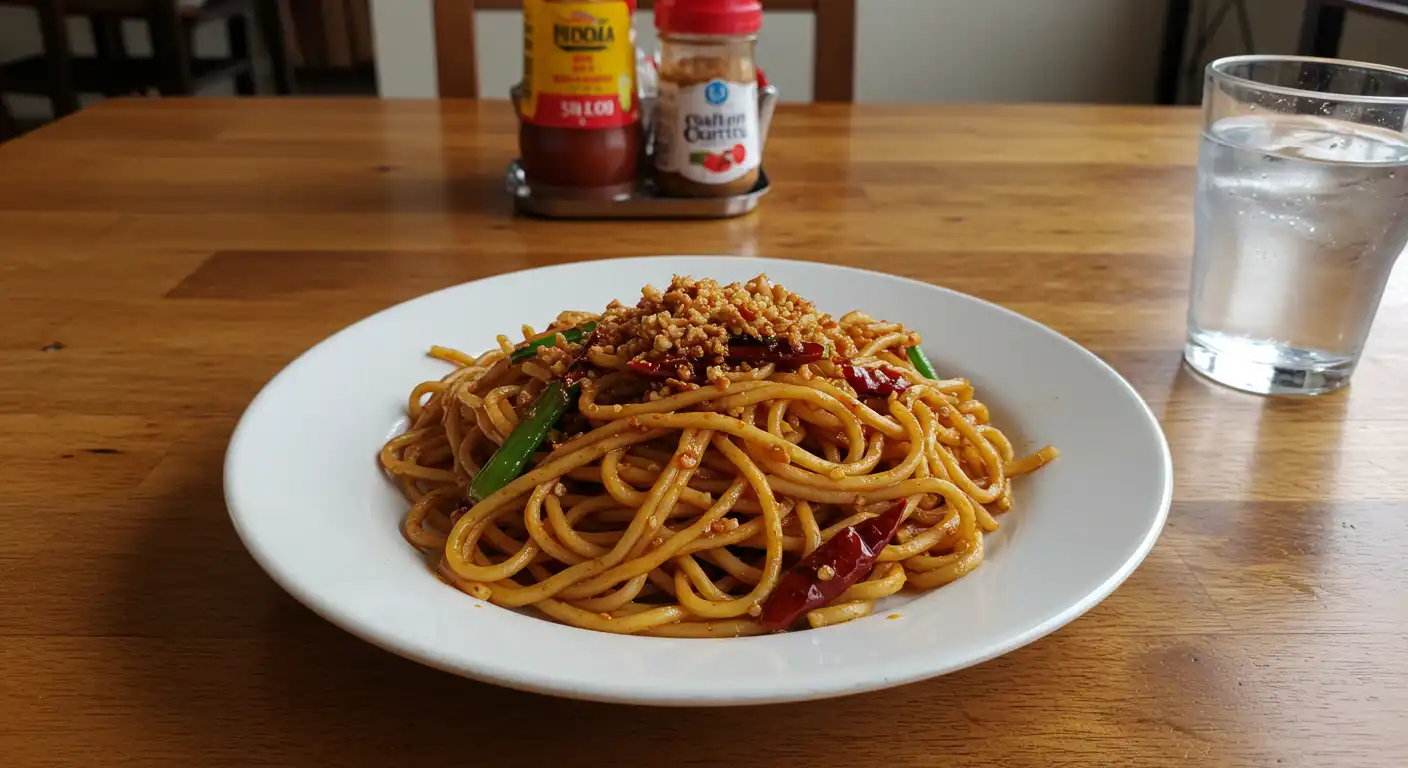 10-Minute Chilli Garlic Noodles