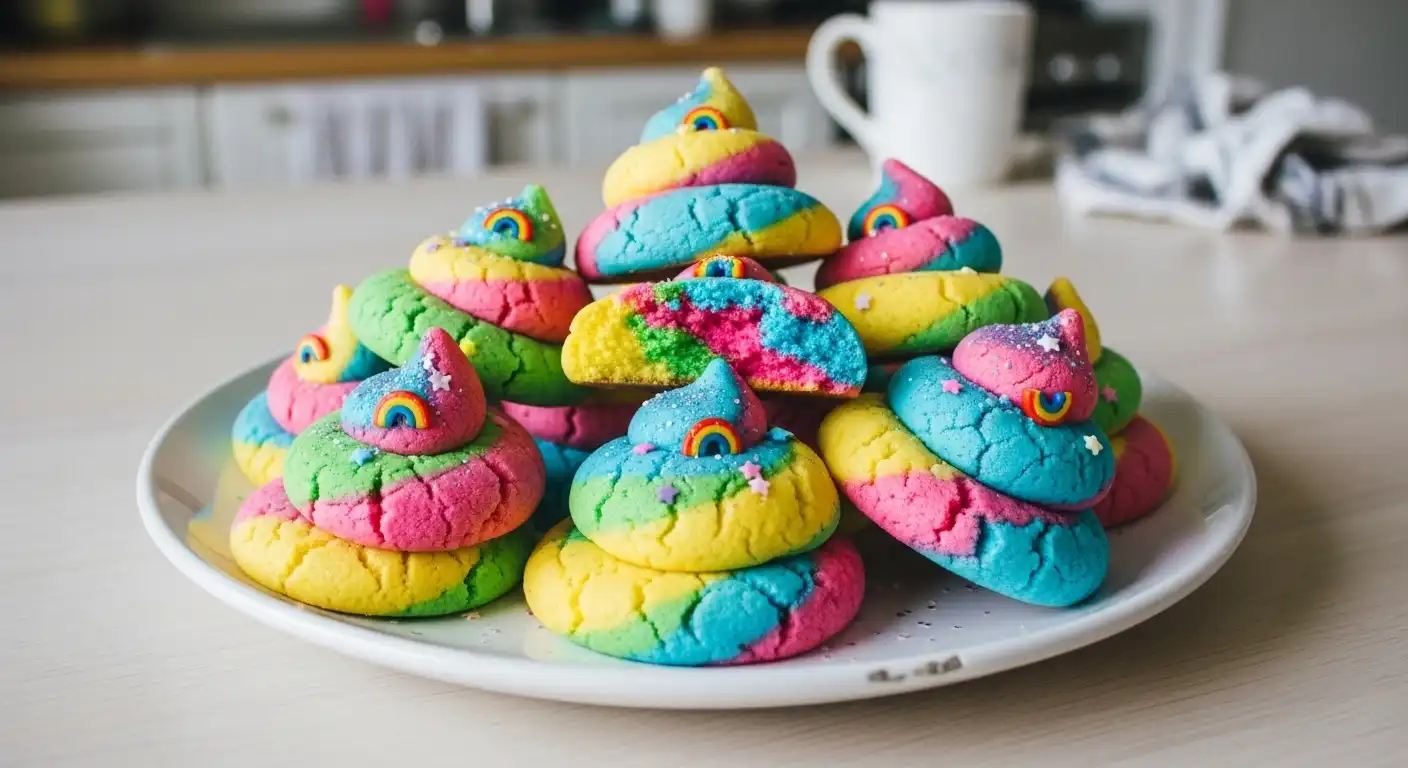 Unicorn Poop Cookies