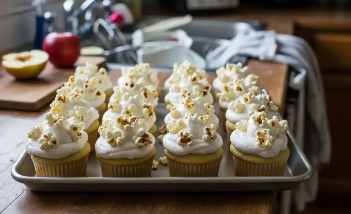 Popcorn Cupcakes