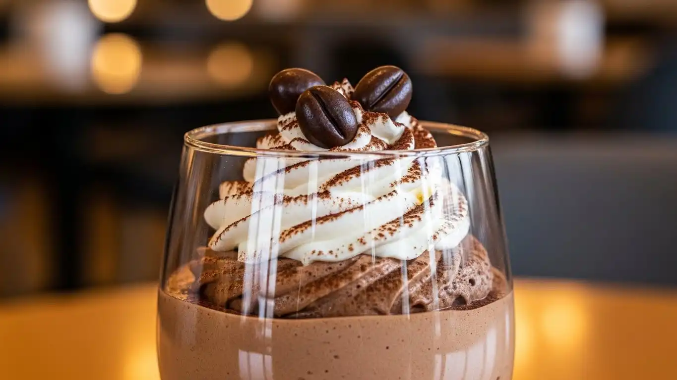 Easy Mocha Mousse (4 Ingredients, Light & Fluffy)