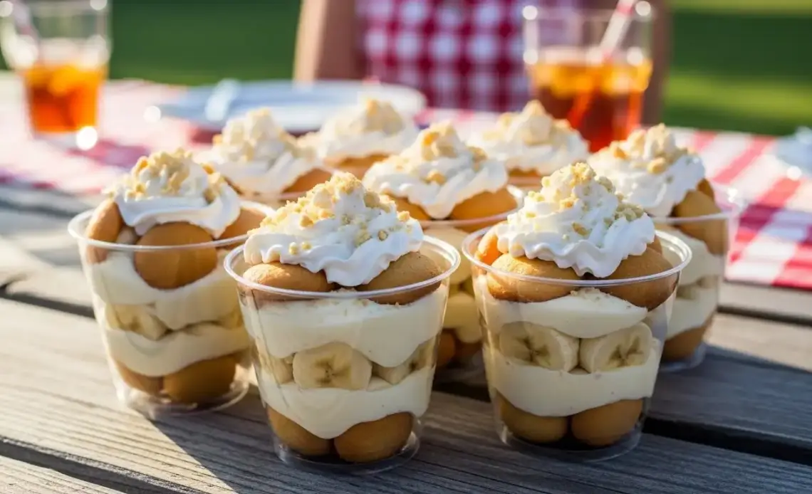 Individual Banana Pudding