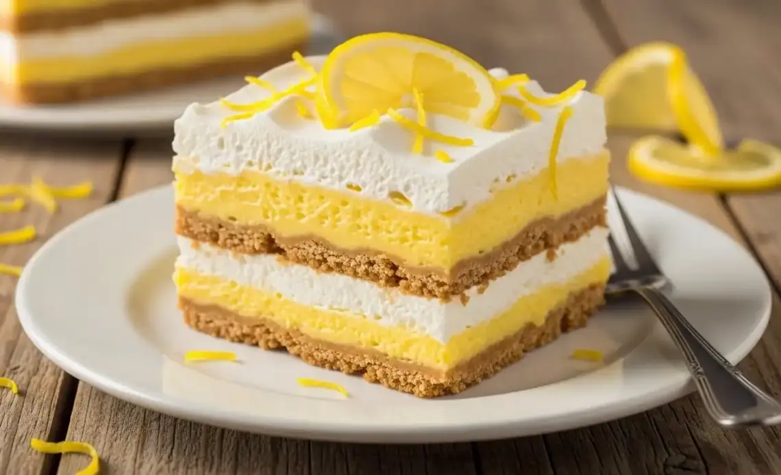 Lemon Lasagna Dessert Recipe